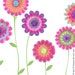 Pink Flower Clipart Spring Flowers - Floral VECTOR Clip Art Digital ...