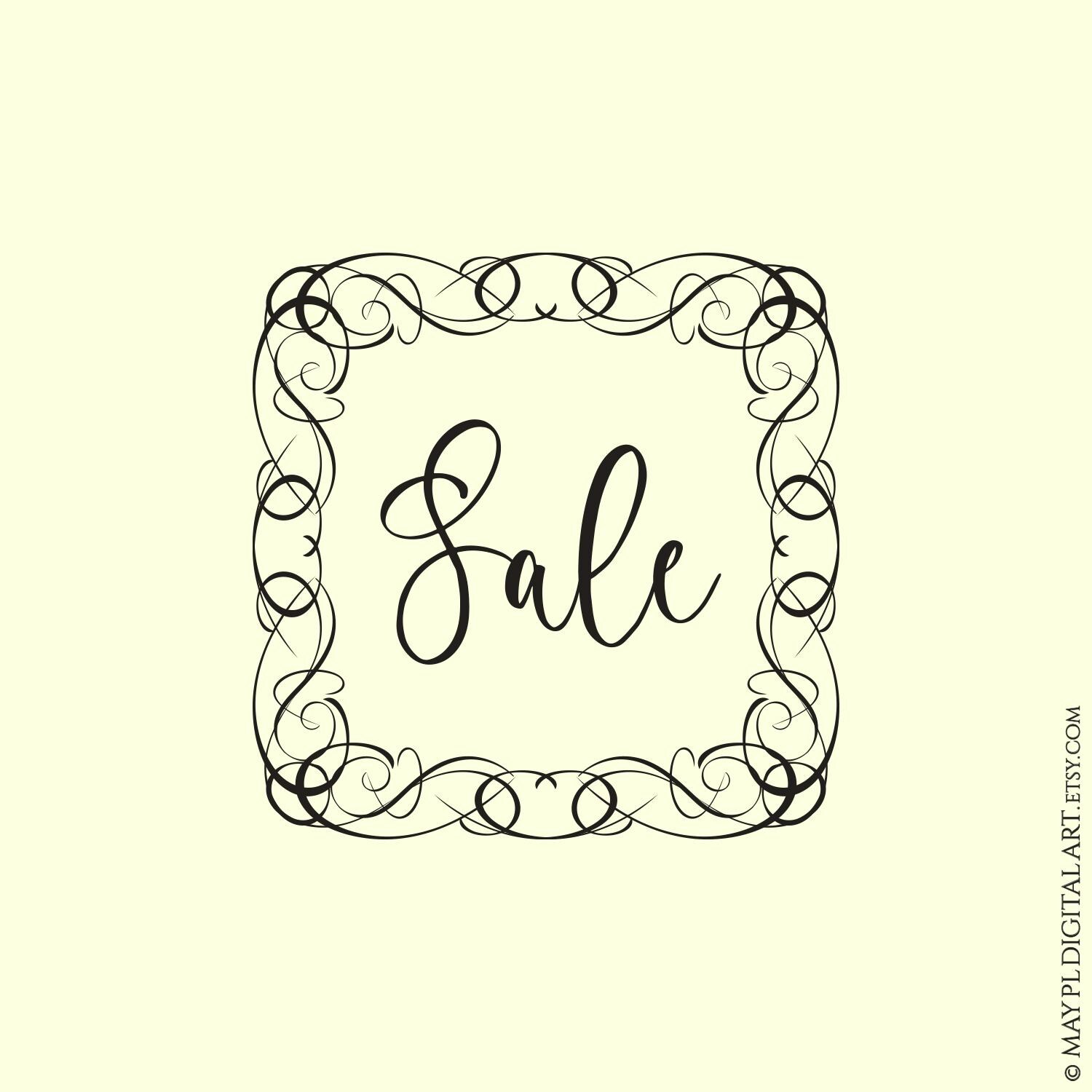Square Frames Clipart Old Borders - DIY Label Tags, Vintage Page ...