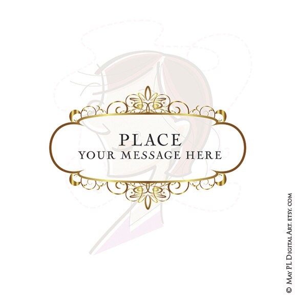 Gold Flourish Frames Swirl Clip Art Vintage Borders Antique - Etsy ...