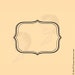 Commercial Use Digital Frames Simple Shapes Clipart Label Tags - Etsy