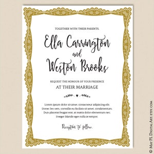 Spanish Mexican Gold Border Frames, Page Decoration Certificate ...