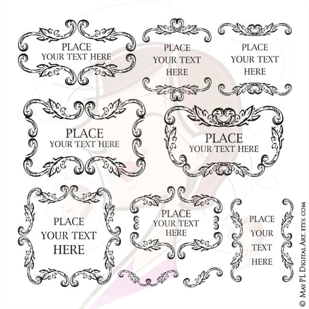 Vector Clipart For Scroll Work