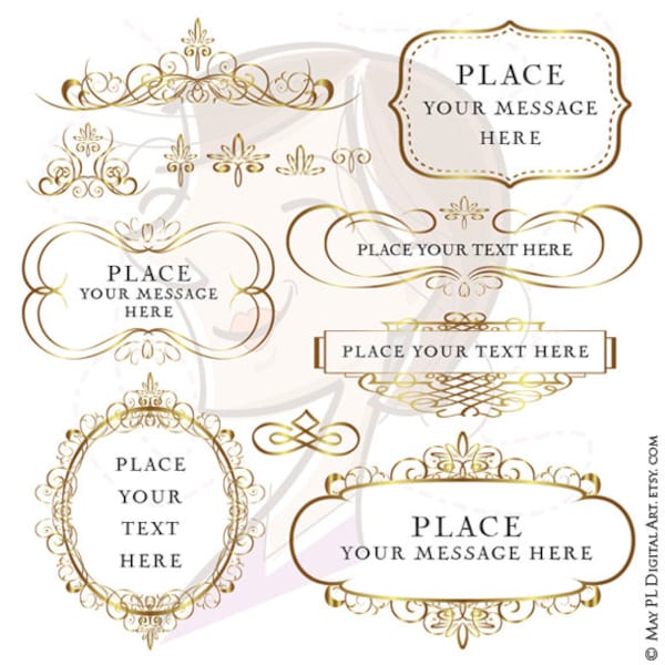 Swirl Clip Art - Etsy