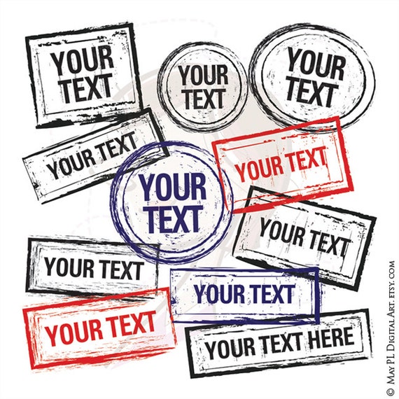 Stamp Border Clip Art