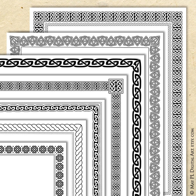 Viking Border Design