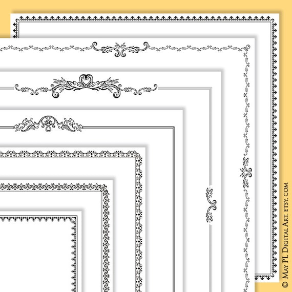 Scrapbook Printable Border