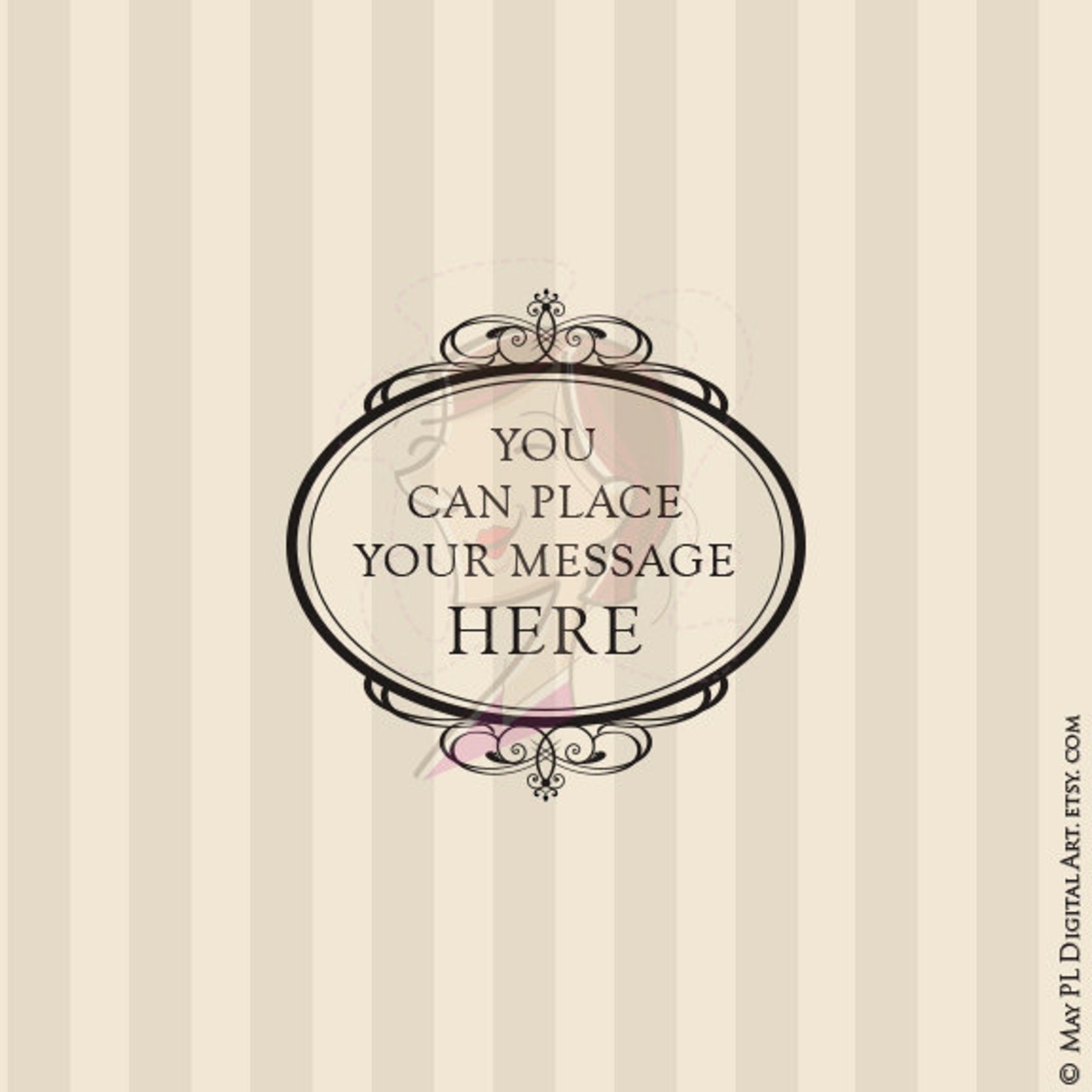 Beautiful Wedding Clipart - Calligraphy VECTOR Frame Set for Making ...
