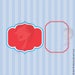Red Blue Digital Frames Clipart Commercial Use Teacher Craft Supplies ...