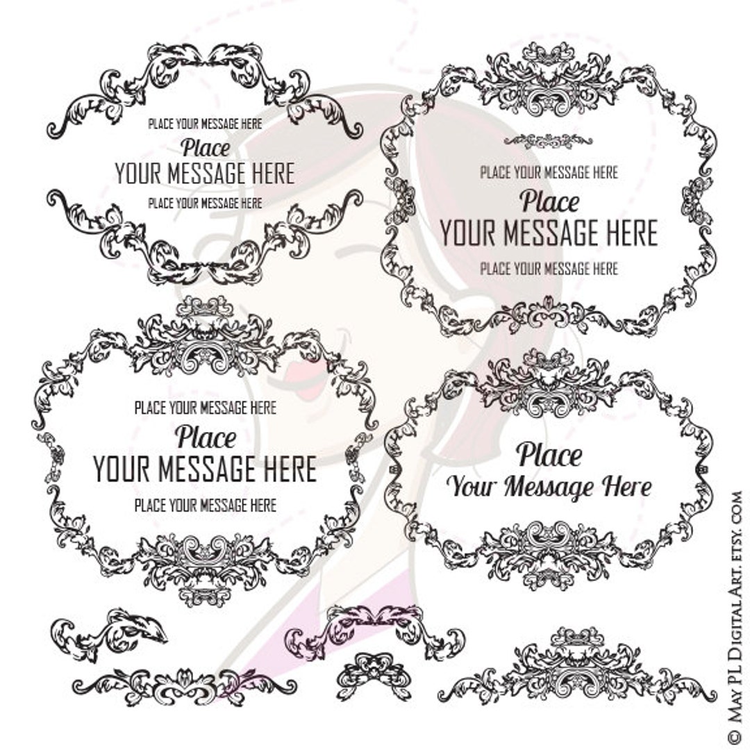 Vintage French Frame - Great as Labels, Logos, Branding Design - FREE ...