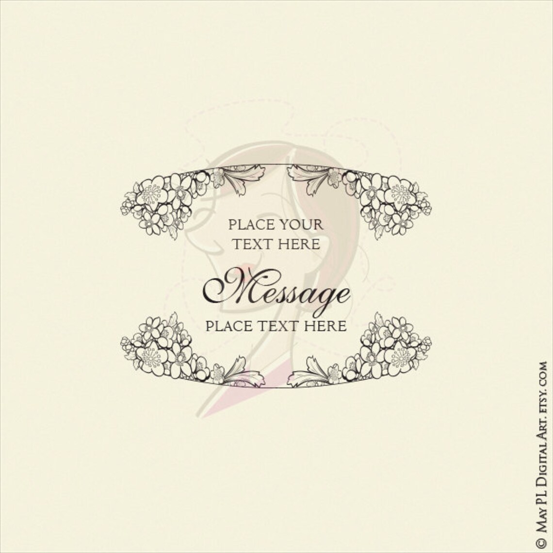 Elegant Frame Clipart Pretty Shabby Chic Frames Lovely - Etsy