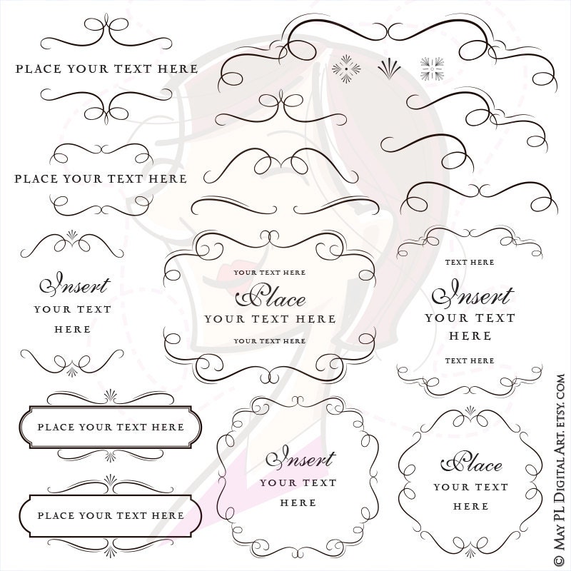 Scroll Frame Vector