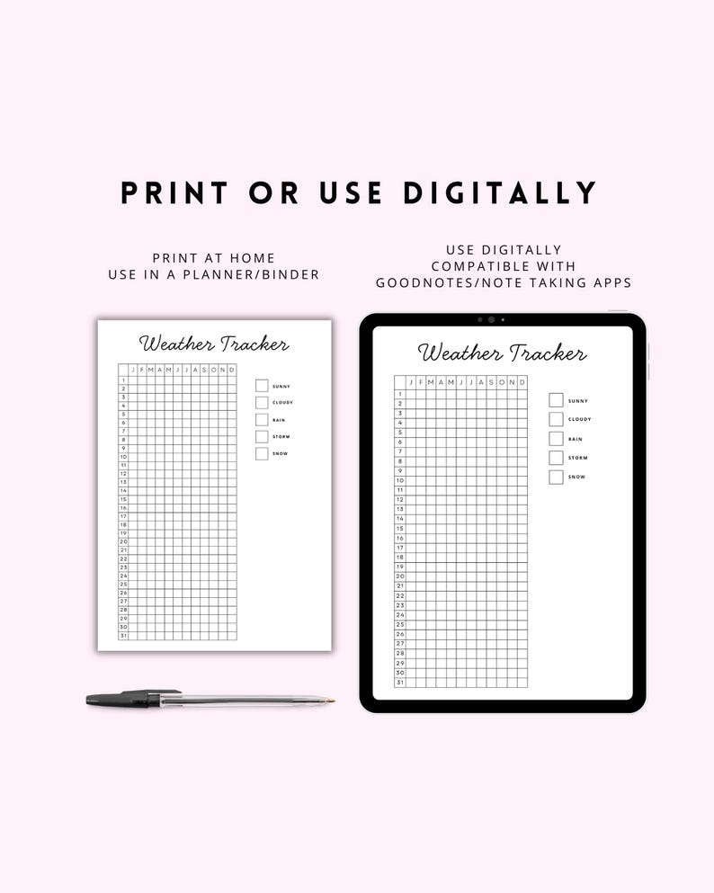 Yearly Hydration Tracker Printable | 365 Day Water Intake Tracker PDF ...