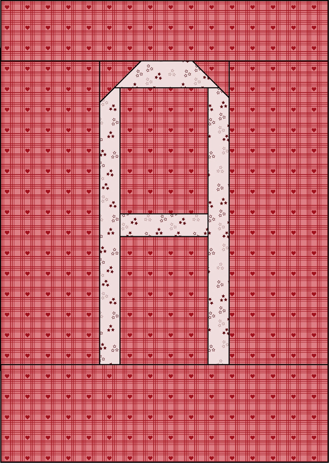 Alphabet Foundation Paper Piecing / Lowercase Uppercase Numbers / Paper ...