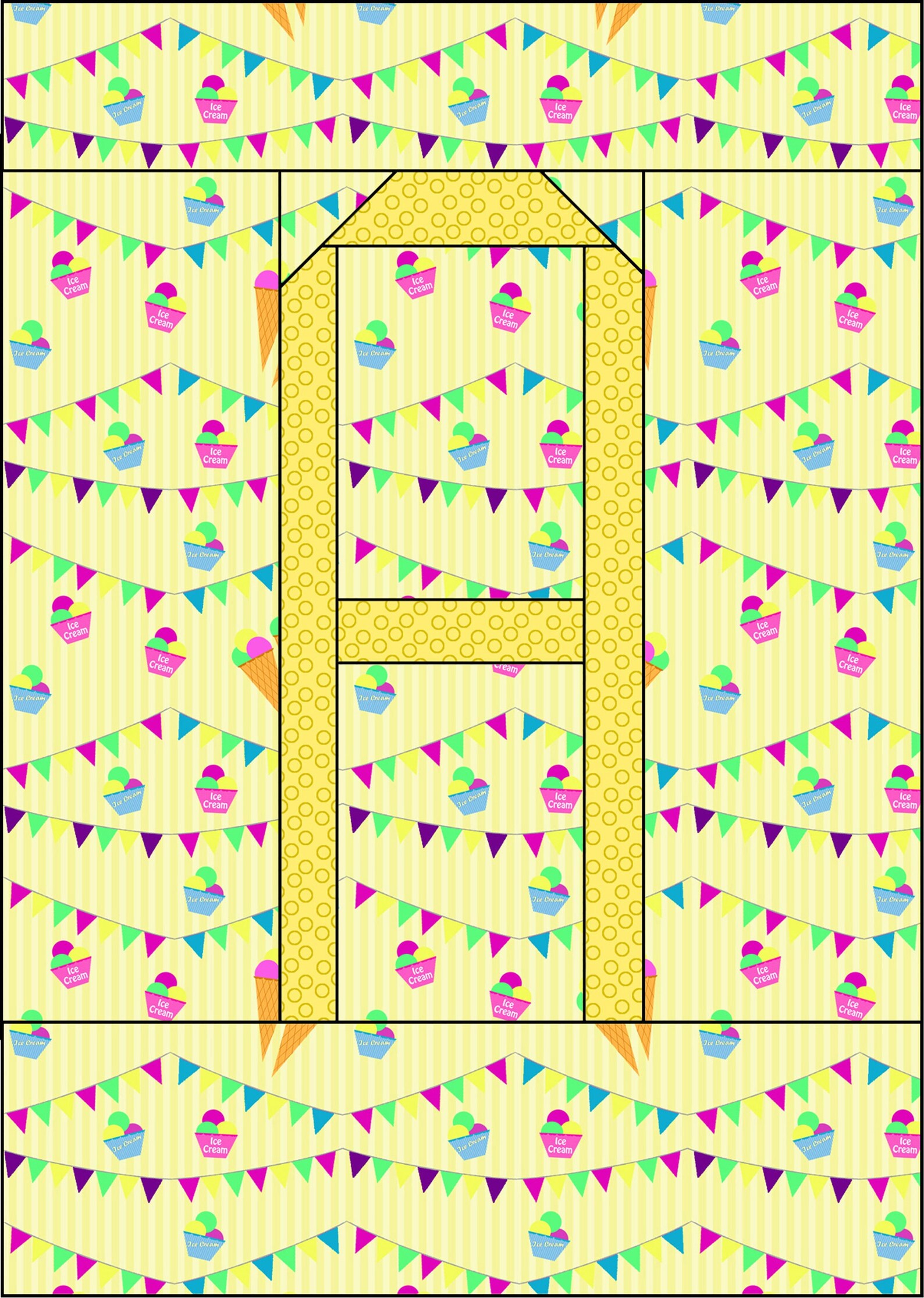 Alphabet Foundation Paper Piecing / Lowercase Uppercase - Etsy