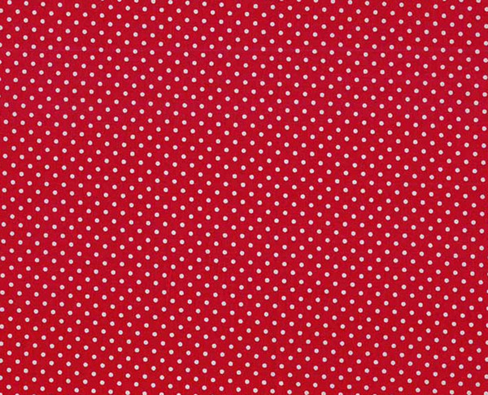 Red With White Dots Fabric / Makower / 830 R / Patchwork Quilting Fat ...