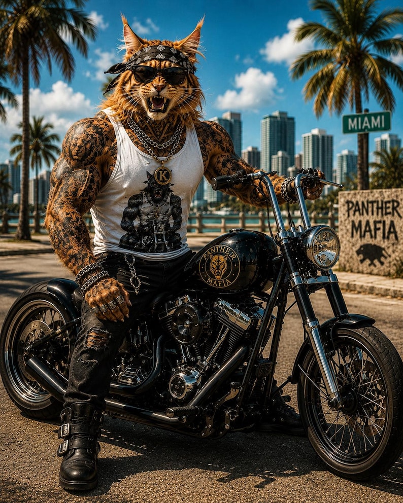 Jaguar Riders MC Biker Panther PNG | Motorcycle Tank Top Design ...
