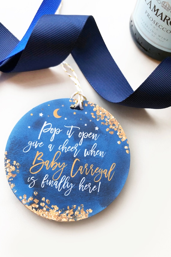 Starry Night Baby Shower Favors, Star, Stars, Moon, Gender Reveal ...