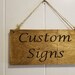 Custom made signs. Custom carved wooden signs. Wooden signs. | Etsy