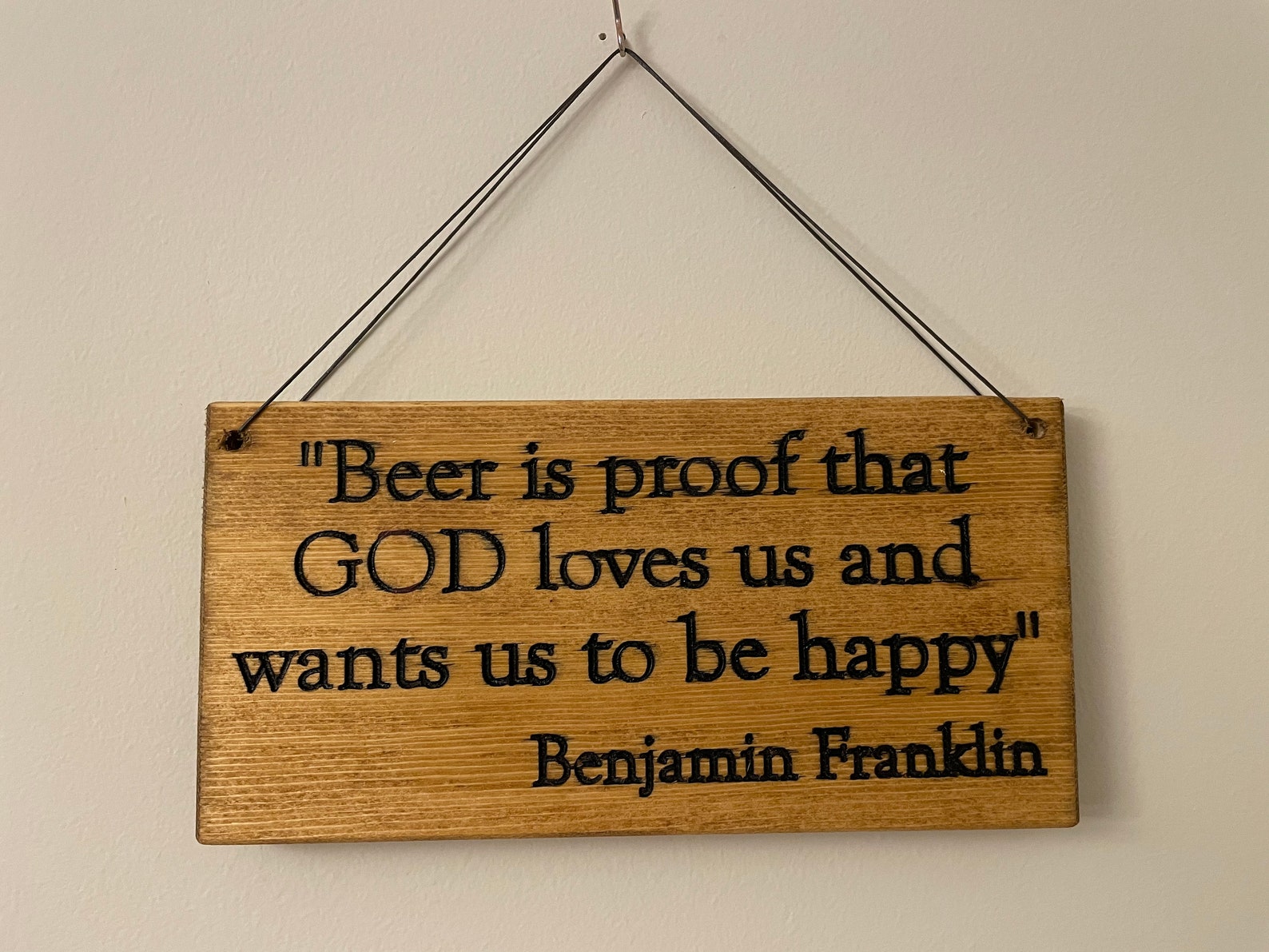 Wooden Sign. Beer Sign. Bar Sign. Rustic Wood Sign. Reclaimed - Etsy