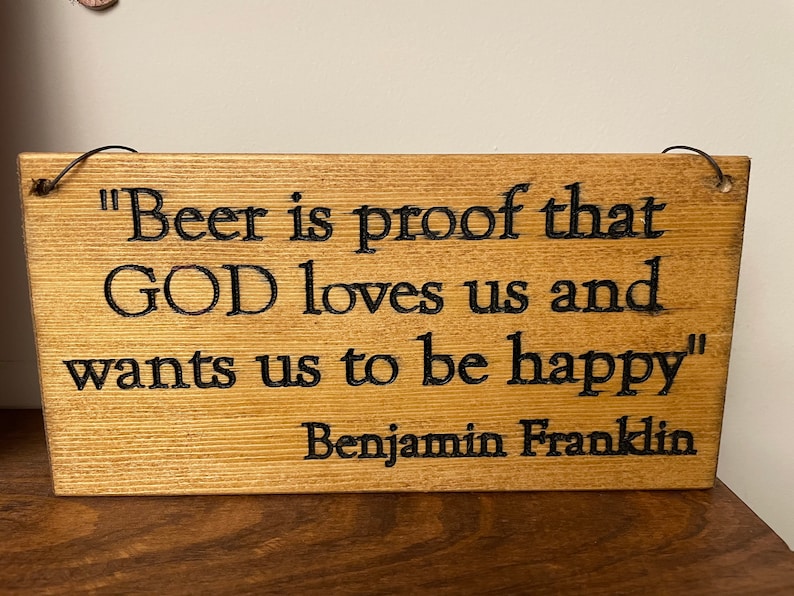 Wooden Sign. Beer Sign. Bar Sign. Rustic Wood Sign. Reclaimed - Etsy