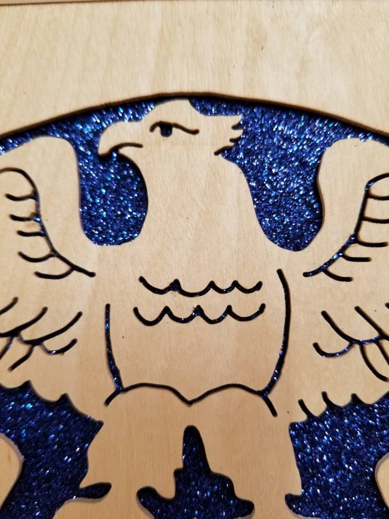 U.S.Navy Insignia. Woodcut of U.S. Navy insignia. Hand cut | Etsy