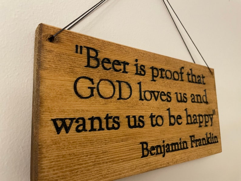 Wooden Sign. Beer Sign. Bar Sign. Rustic Wood Sign. Reclaimed - Etsy