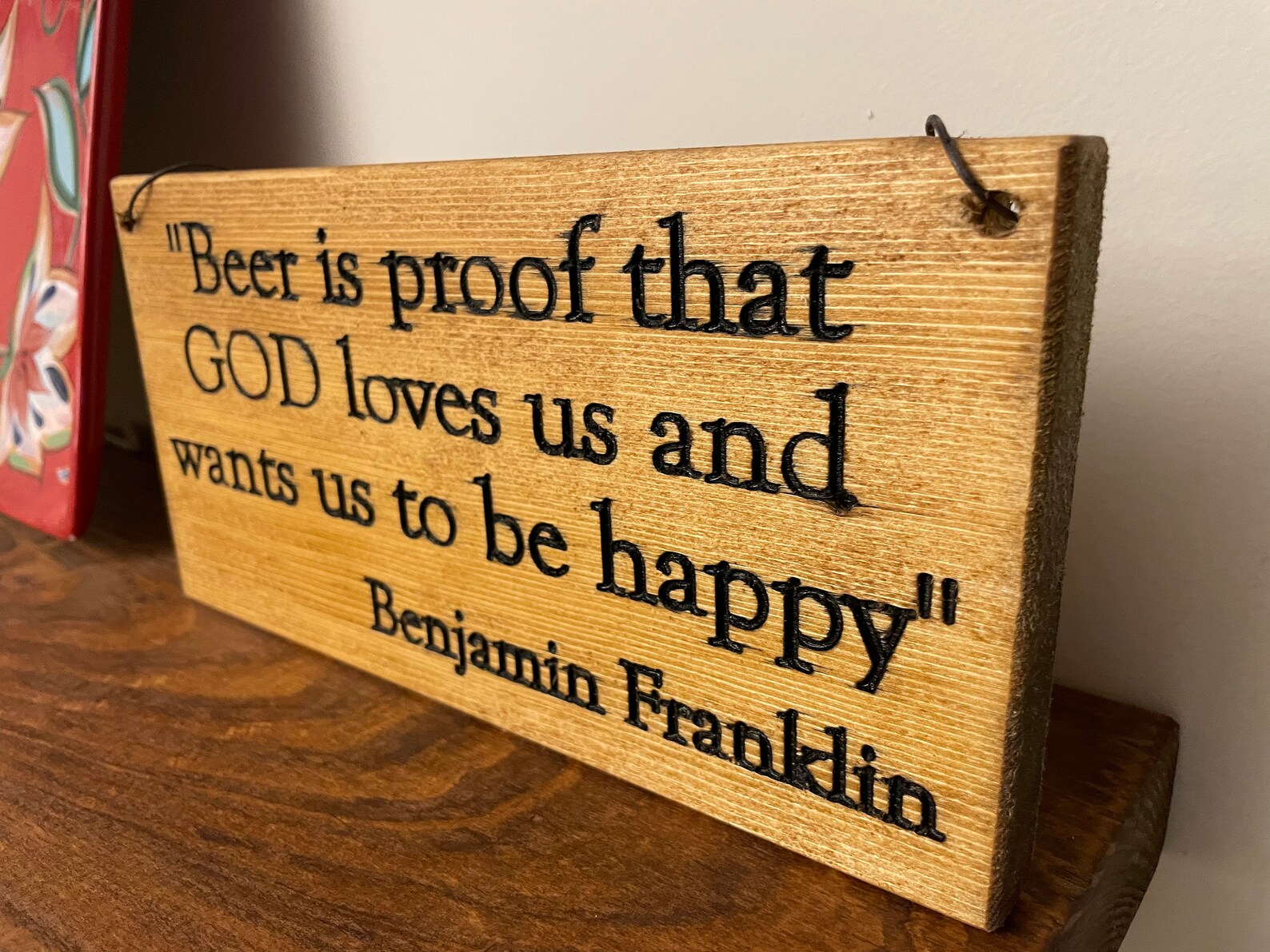Wooden Sign. Beer Sign. Bar Sign. Rustic Wood Sign. Reclaimed - Etsy