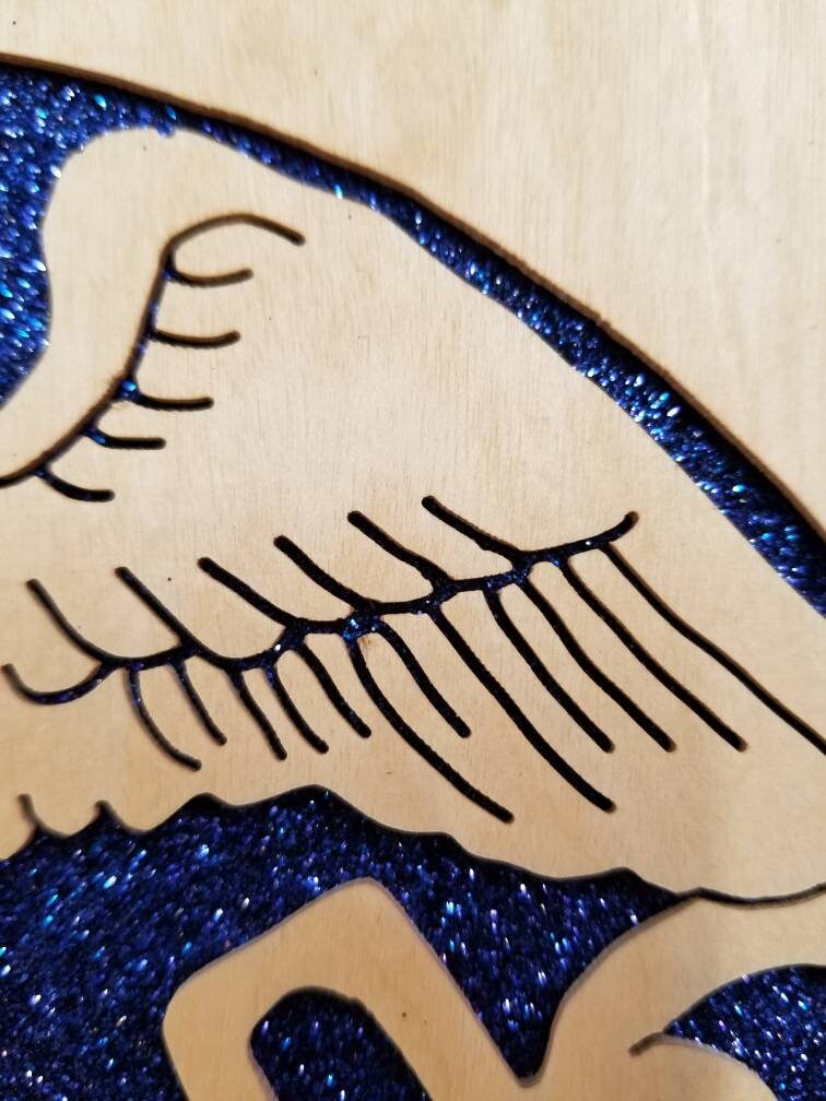 U.S.Navy Insignia. Woodcut of U.S. Navy insignia. Hand cut | Etsy
