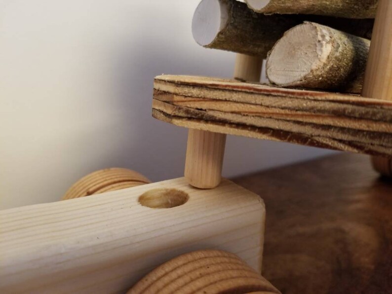 Log Truck Wooden Log Truck Wooden Toys Cars and Trucks - Etsy