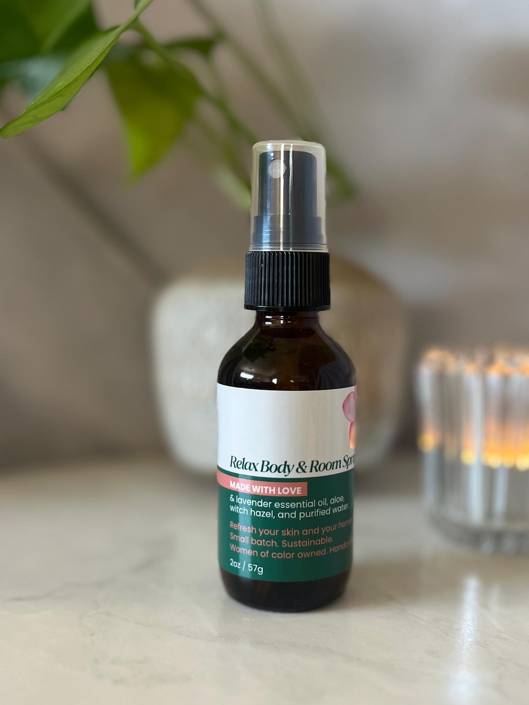 Lavender Body & Room Spray: All-natural Aromatherapy Mist (2 Oz) - Etsy