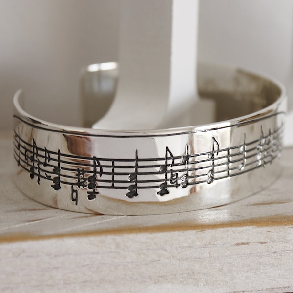 Music Note Bracelet - Etsy