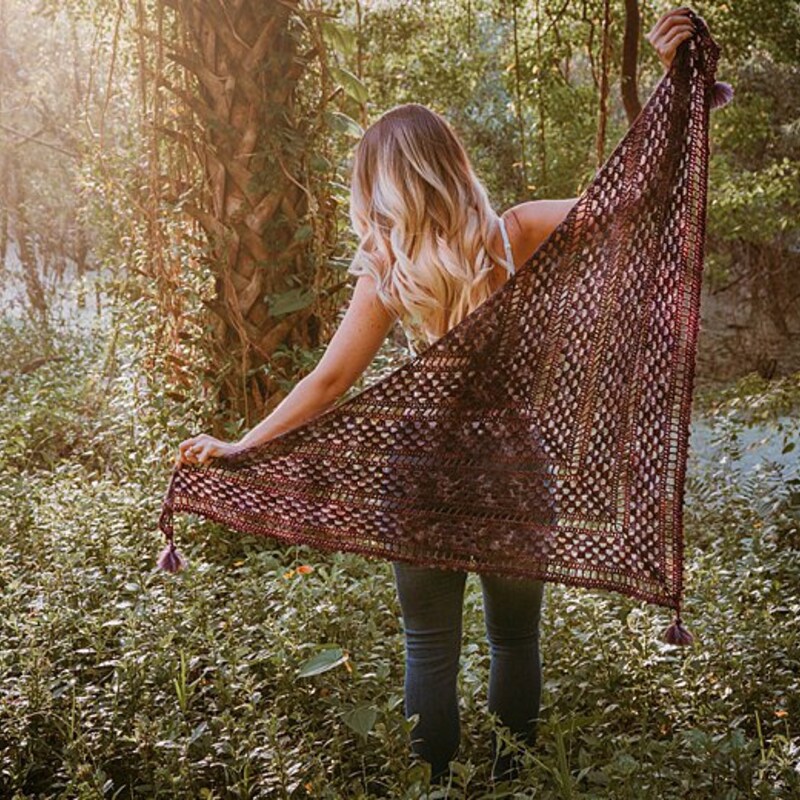 Crochet Shawl Pattern - Etsy