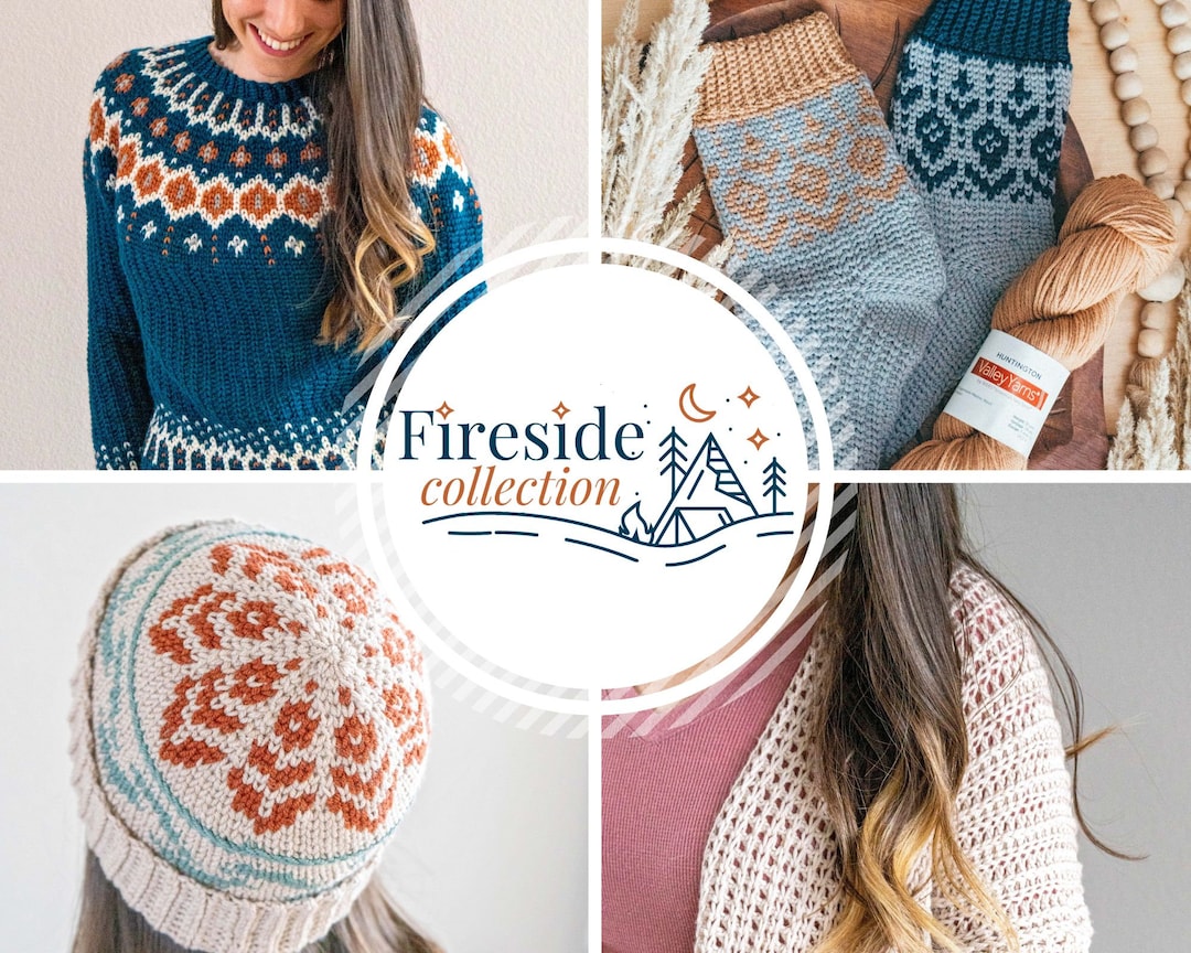 CROCHET PATTERN + VIDEO Fireside Crochet Pattern Collections Ebook ...