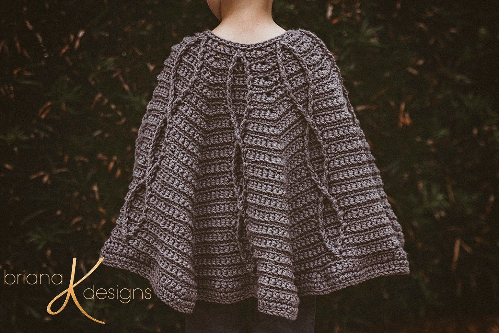 Children's Infinity Cape Jacket Instant Download PDF - Etsy Canada