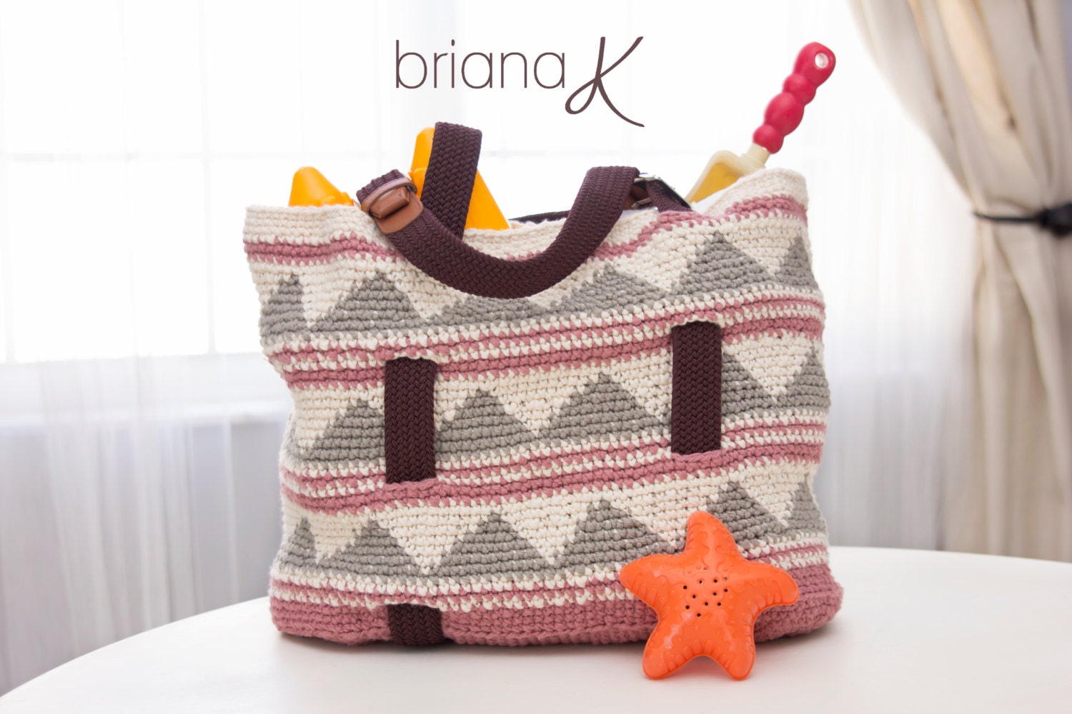 Alp Tote Bag Pool Beach Grocery Store Tote Bag Crochet - Etsy