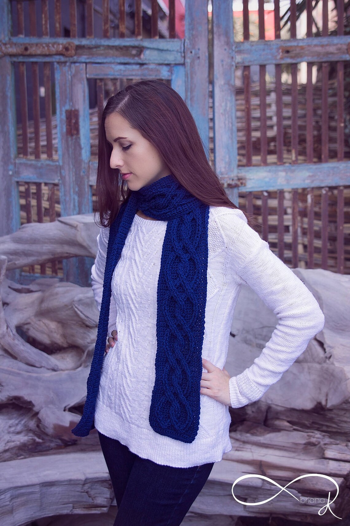 CROCHET PATTERN Infinity Winter Scarf With Infinity Crochet! an ...