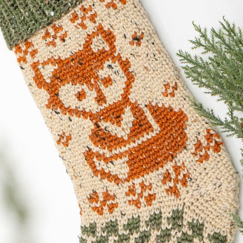 Christmas Stocking Fox - Etsy