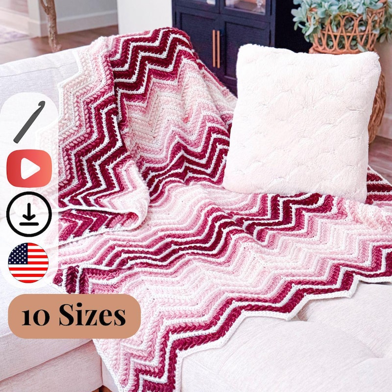 Crocheted Size Chart - Etsy
