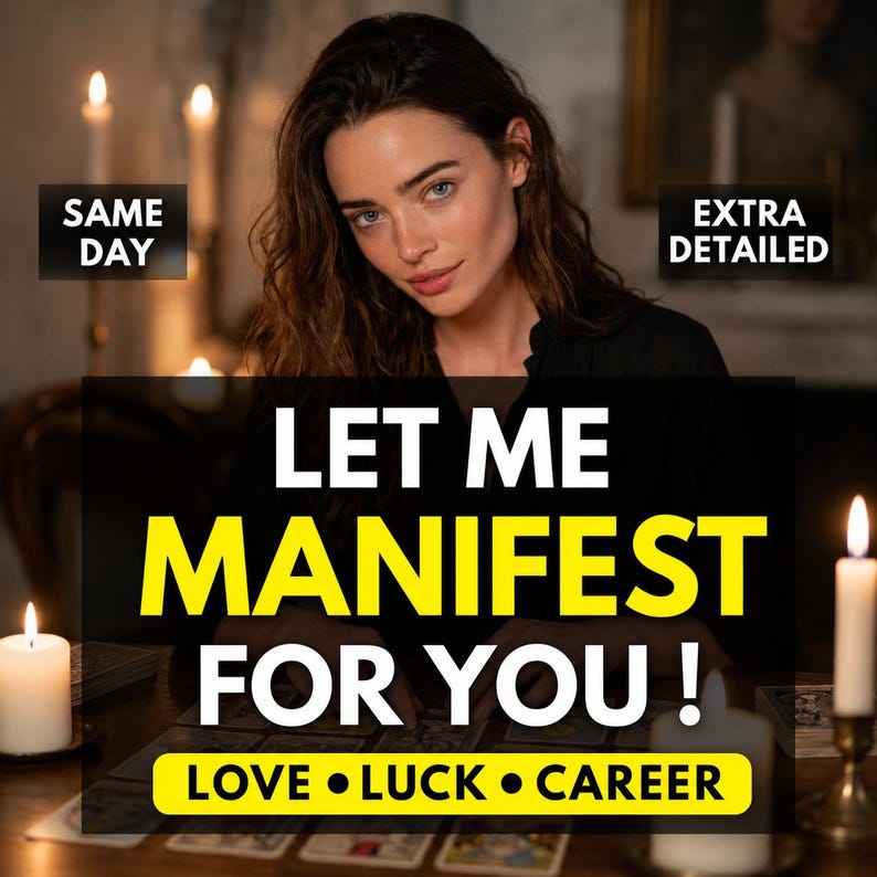 Let Me Manifest for You: Personalized Manifestation Ritual & Psychic ...