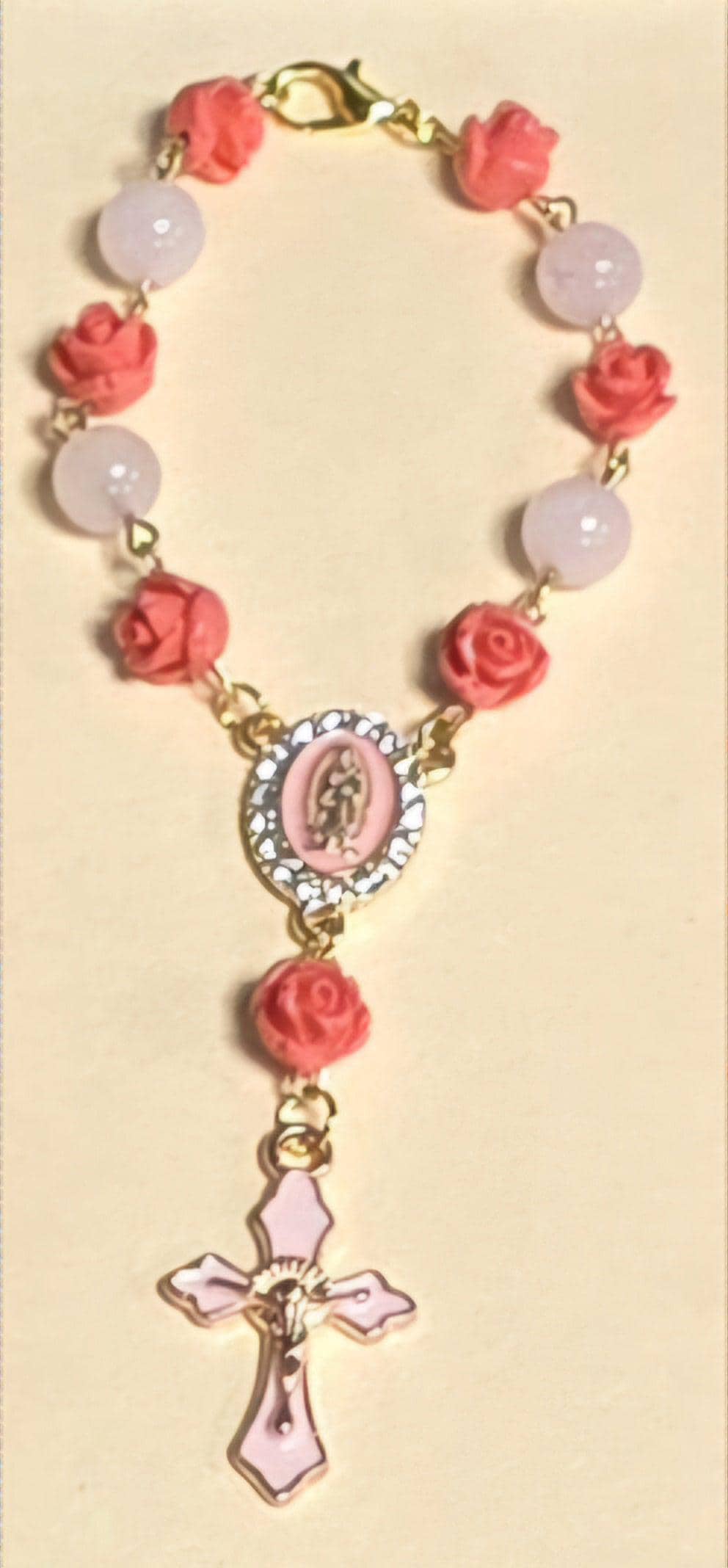 Mini Rosary, One Decade Rosary - Etsy