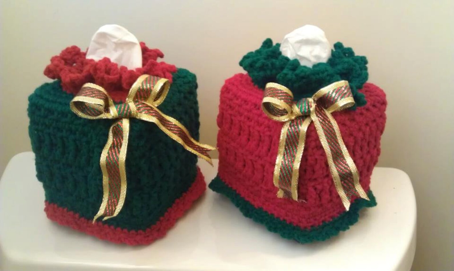 Christmas Tissue Box - Etsy