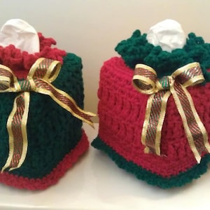 Christmas Tissue Box - Etsy