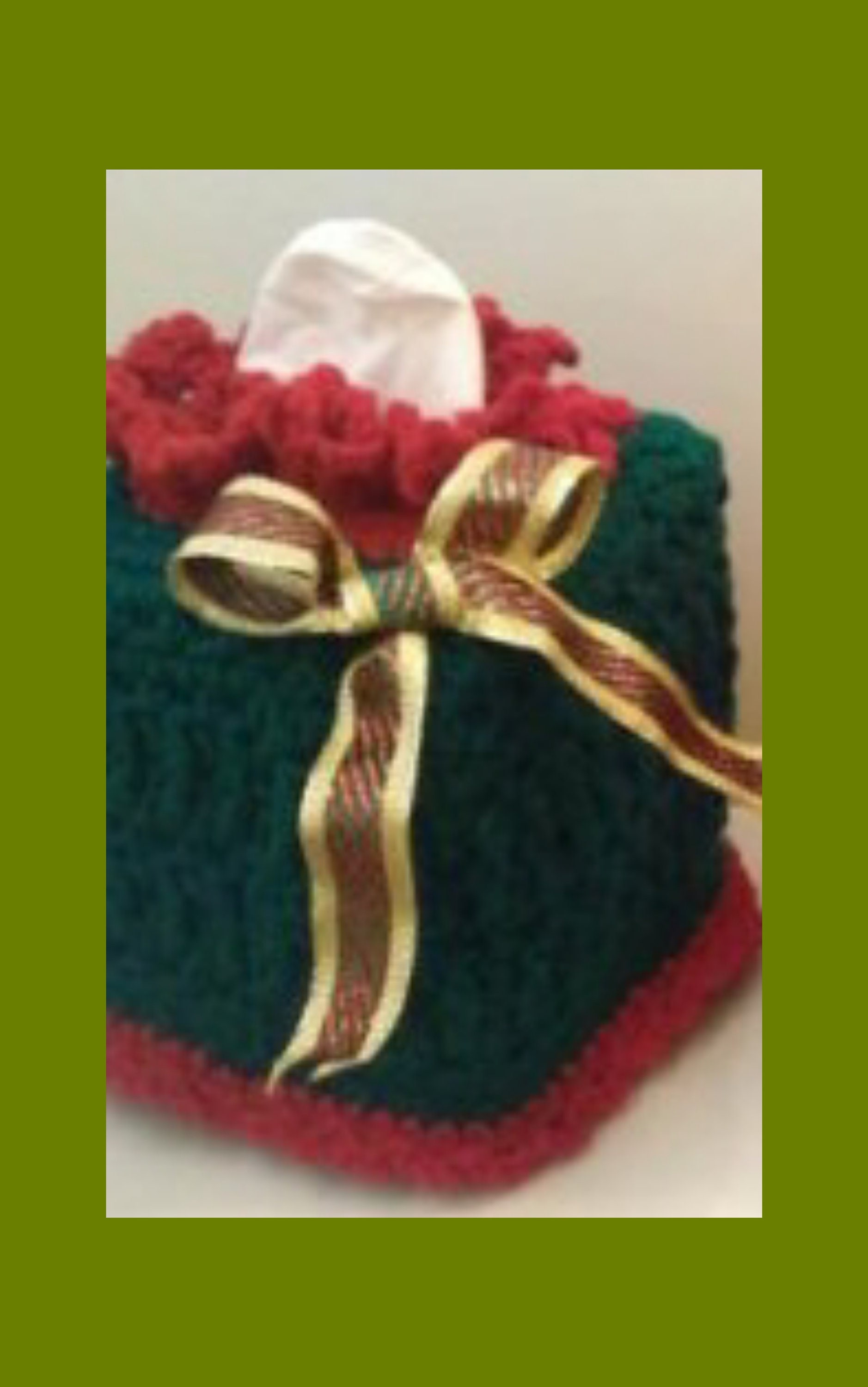 Christmas Tissue Box - Etsy