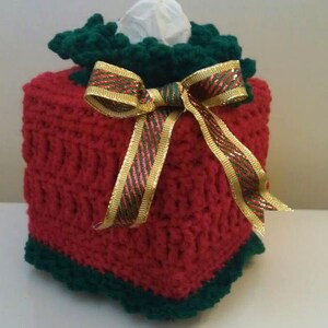 Christmas Tissue Box - Etsy