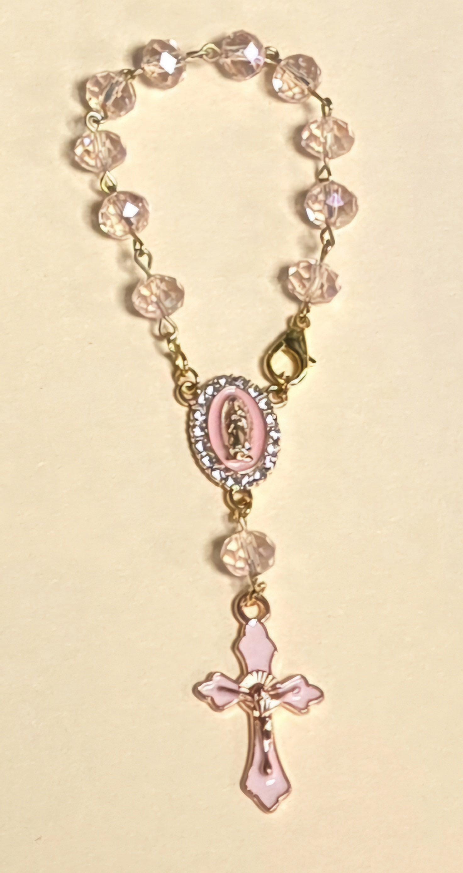 Mini Rosary, One Decade Rosary - Etsy