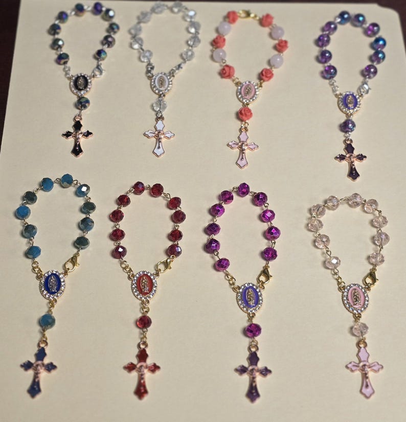 Mini Rosary, One Decade Rosary - Etsy