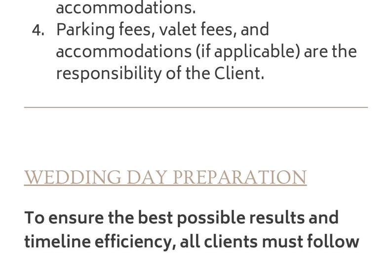 Bridal Hairstylist Contract Template, Editable Canva Wedding Agreement ...