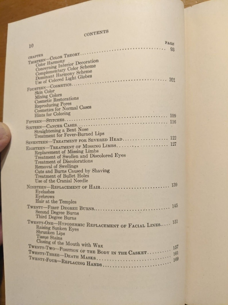 1932 Restorative Art Book - Mortuary Science - Embalming - CCMS - Etsy