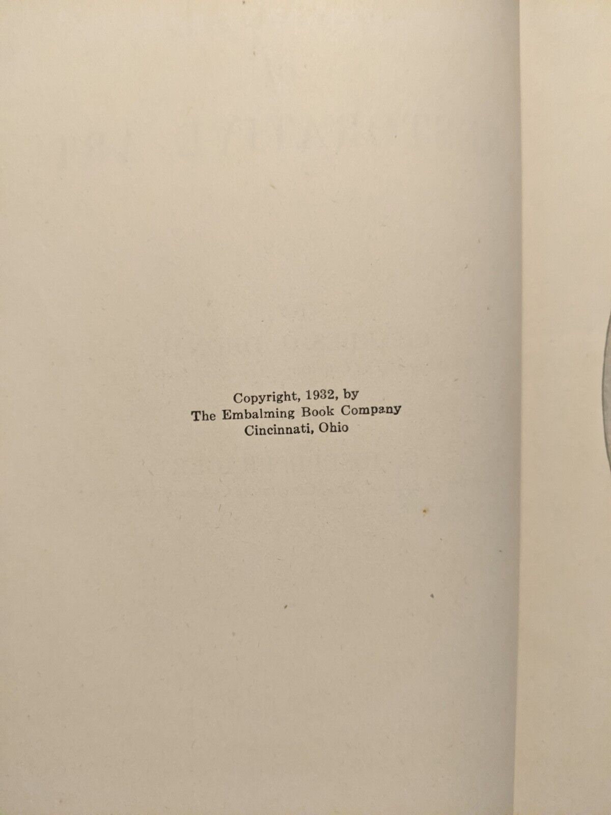 1932 Restorative Art Book - Mortuary Science - Embalming - CCMS - Etsy
