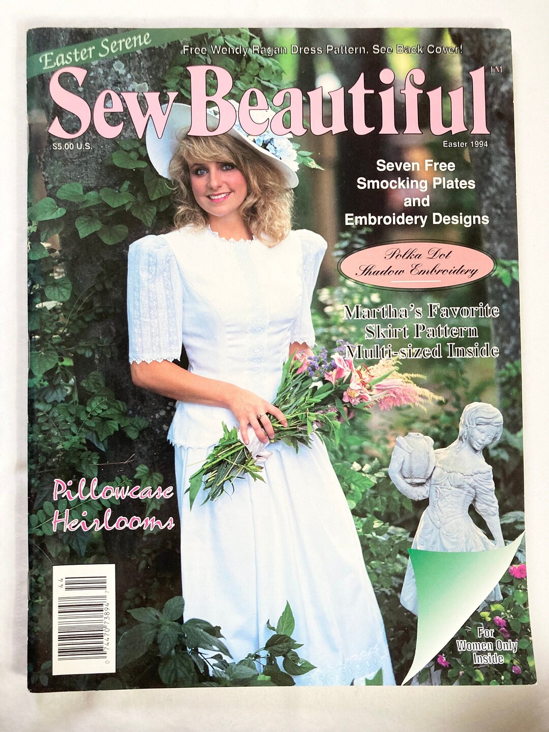 Sew Beautiful Magazine Easter 1994 - Etsy